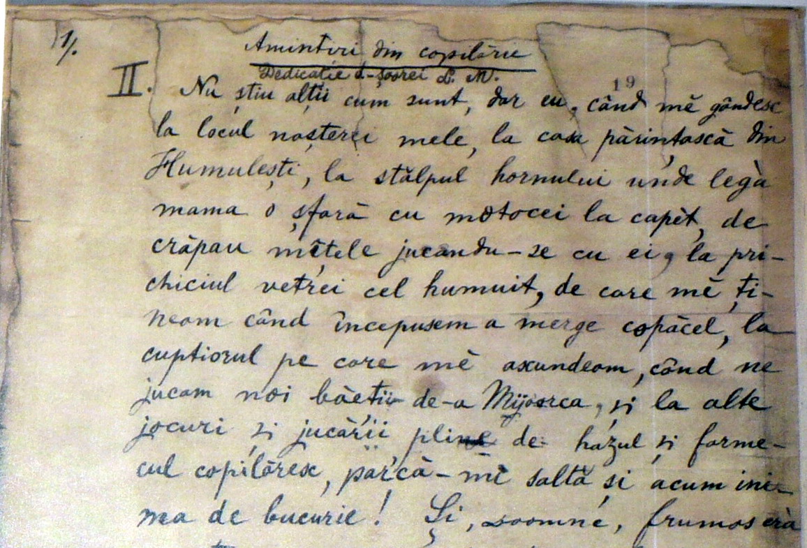 Ucenicie literară: MUZEUL NAŢIONAL AL LITERATURII ROMÂNE (4)
