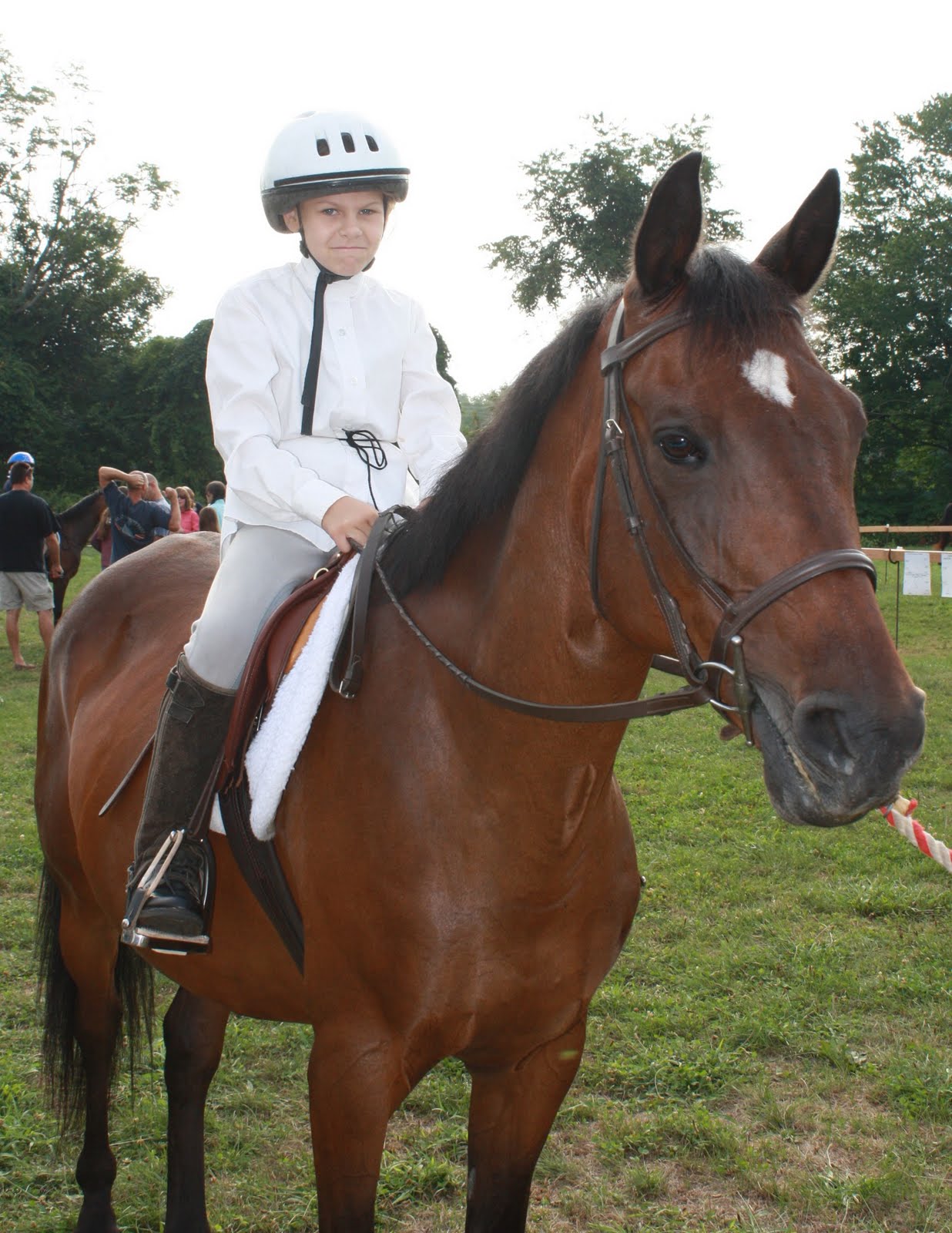 Movin' Like a Herd of Turtles: Pictures from Rachel and Hannah's Horse Show