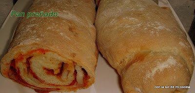 con la luz de mi cocina: PAN PREÑADO