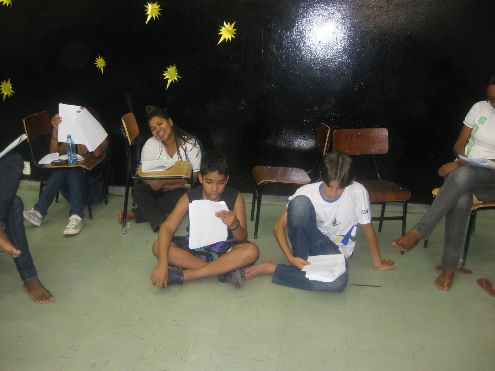 Escola Integral CED Gisno: Giz-no-Teatro