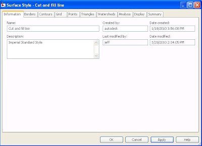 Jeff's AutoCAD and Civil 3D Blog: Cut/Fill lines in Civil 3D