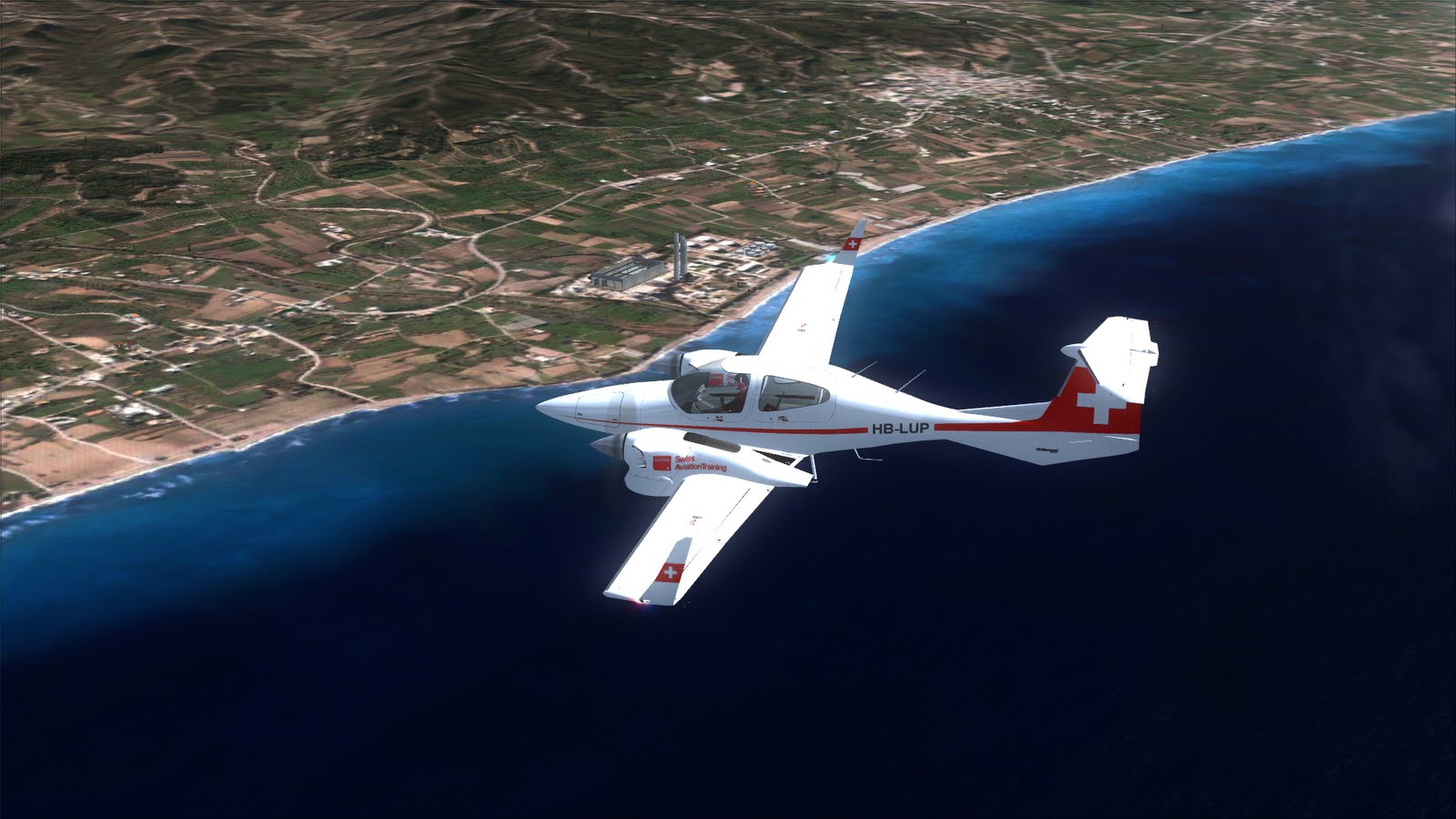 A Round-The-World Tour with FSX and TileProxy: 6th Leg: LGSA to LGRD