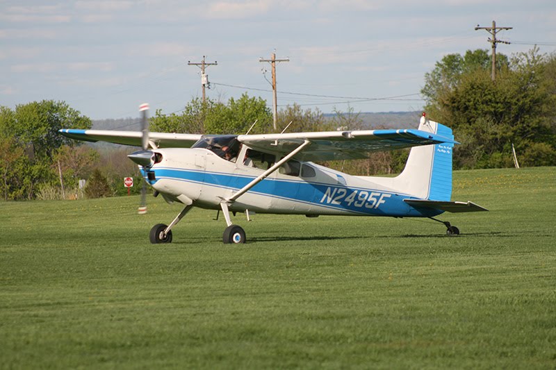 A mile of runway will take you anywhere.: Cruising in the Cub with Rob