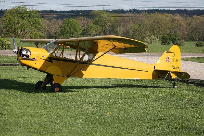 A mile of runway will take you anywhere.: Cruising in the Cub with Rob