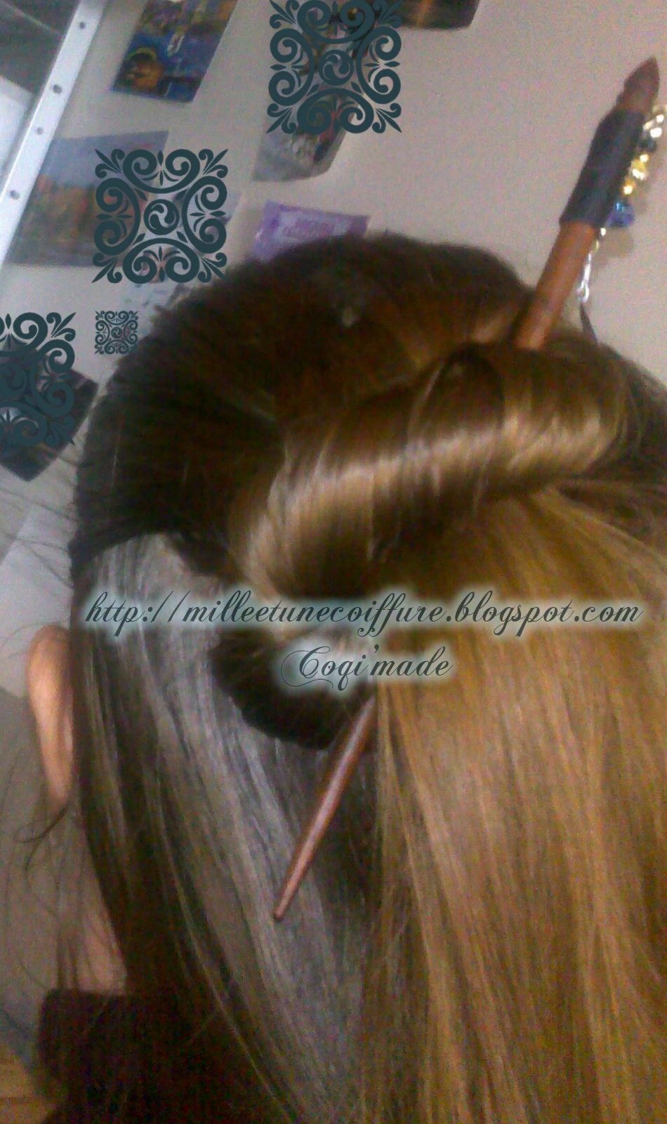 1001 coiffures: Tutoriel coiffure : demi-queue en 8 (et la queue en 8 ...