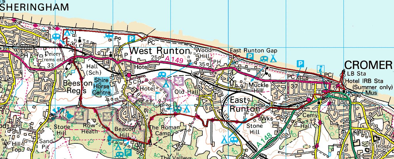 Journeys on Foot: Beeston Regis to Cromer