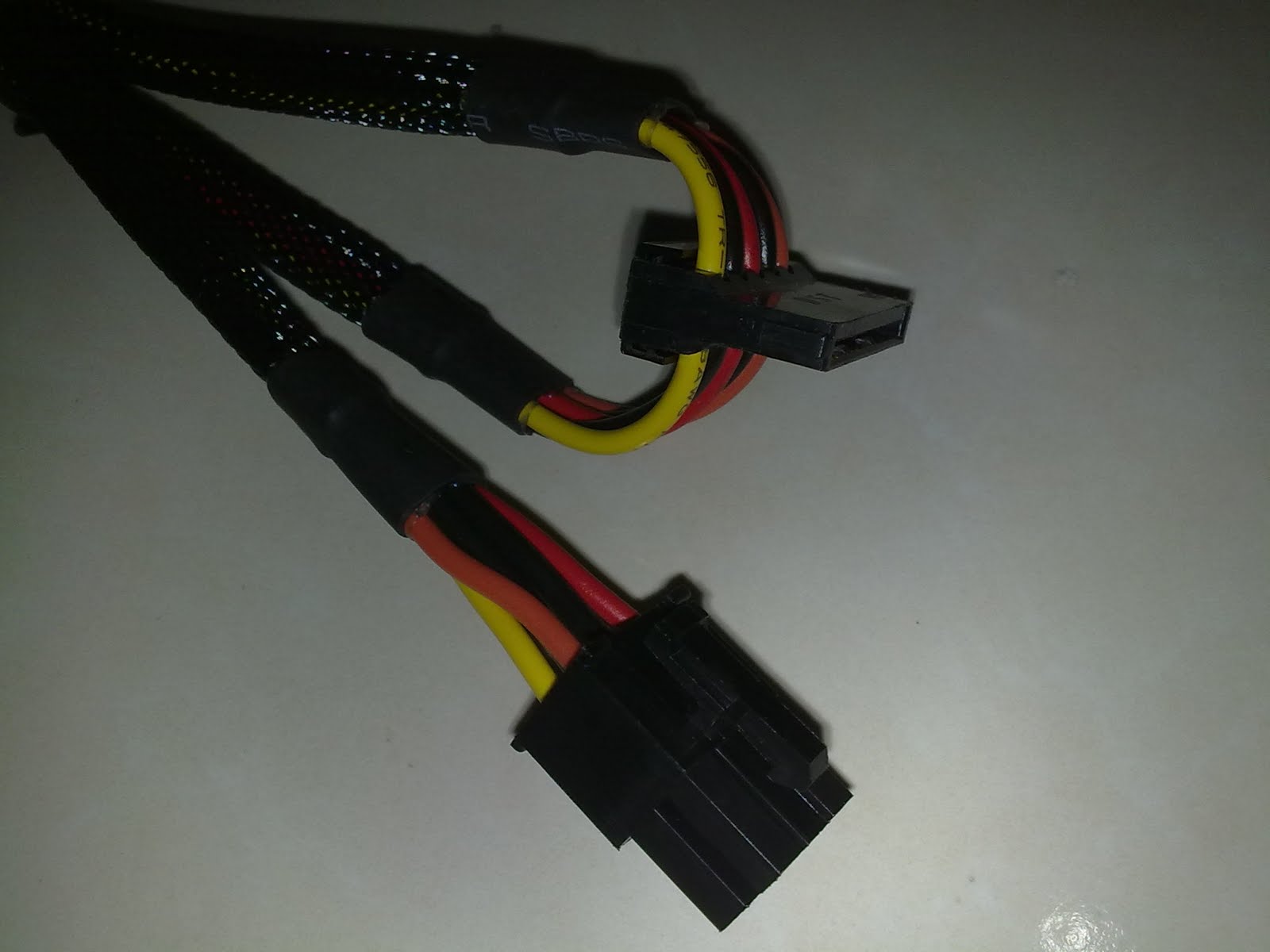 VC's Junk: Customade SeaSonic X750 PSU Modular Cable