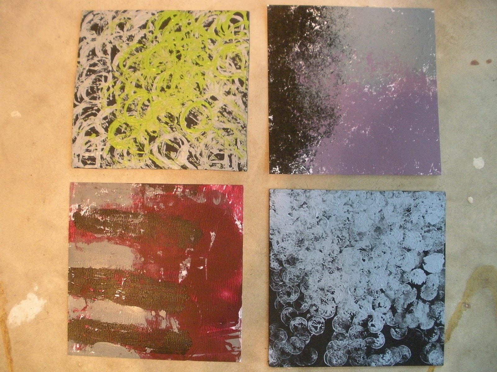 dana's WASH blog: 2D Texture/Color Studies