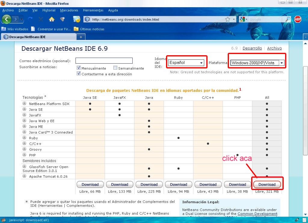 Como Instalar Jdk Y Netbeans Ide En Windows 7 Paso A Paso