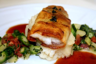 Chef Ken Norris: Crispy Potato Wrapped Red Snapper