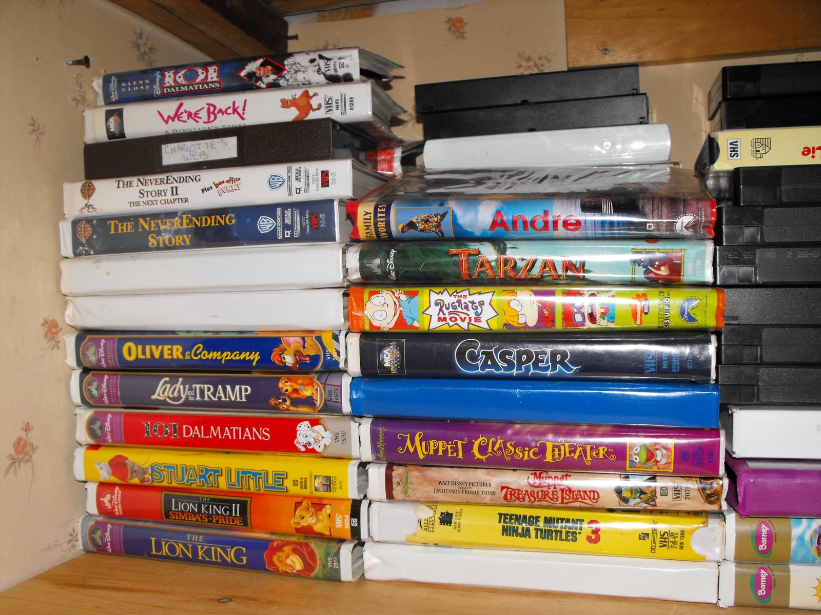 Cro Knit Inspired Creations By Luvs2knit: VHS Movies I Have Collected ...