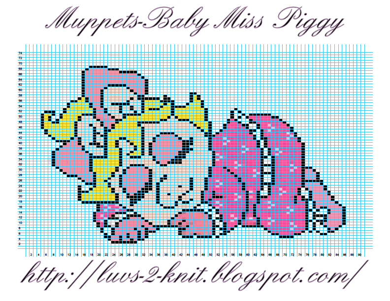 Cro Knit Inspired Creations By Luvs2knit: Muppet babbies Miss Piggy ...