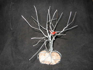 How to Make Twisted Wire Tree Sculpture Tutorials / The Beading Gem