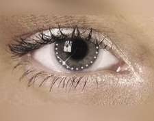 Swarovski Crystal Contact Lens Jewelry / The Beading Gem