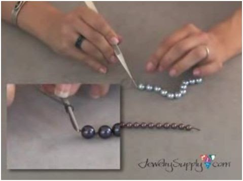 Best Tutorial Links for Bead or Pearl Knotting using 3 Different Tools ...