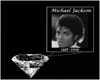 Michael Jackson nanophotograph inside a diamond / The Beading Gem
