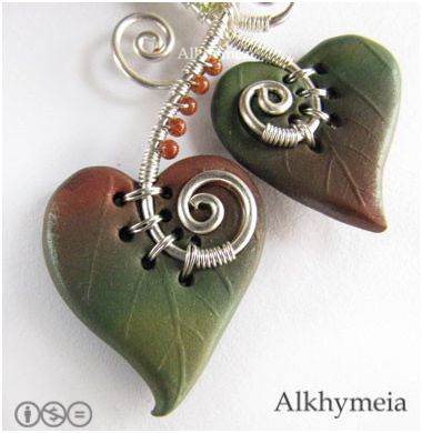 Wire Work and Polymer Clay Pictorial and Inspirations / The Beading Gem