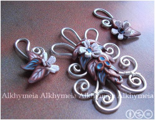 Wire Work and Polymer Clay Pictorial and Inspirations / The Beading Gem