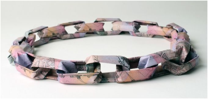 Origami Banknote Jewelry / The Beading Gem