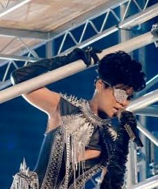 Bedazzled Eye Patches - For Fashion and For a Cause - The Beading Gem's ...