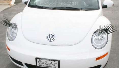 Carlashes - Crystal Eyeliner and Eyelashes for your Car! / The Beading Gem