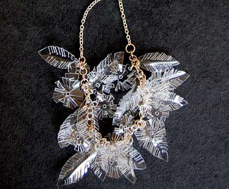 Recycled Plastic Water Container Jewelry Inspirations and Tutorials ...