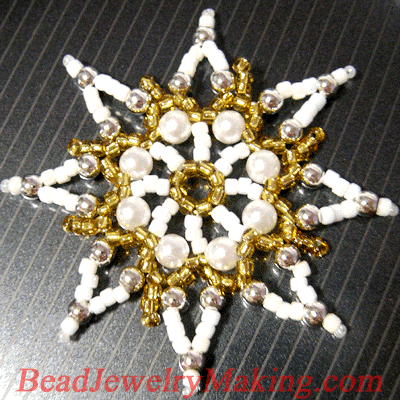 How to Make Beaded Star Tutorials / The Beading Gem