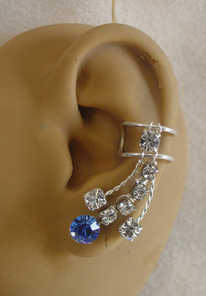 Elegant Ear Cuff Designs by Zannedelions / The Beading Gem