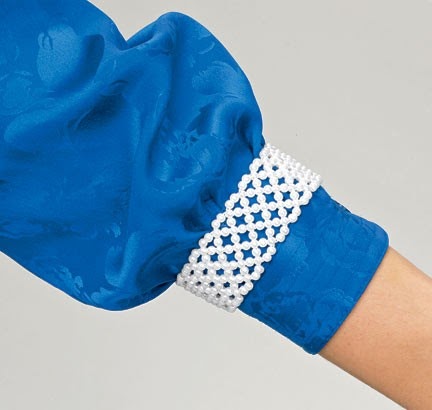 Sleeve Garters Helps Shorten Sleeves The Easy Way / The Beading Gem