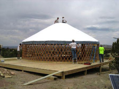 Colorado Yurt Company: Tom and Lisa's Yurt of Their Own