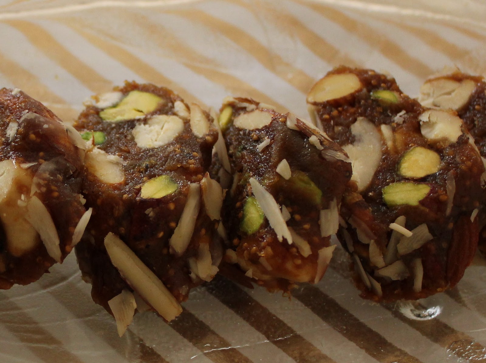 Anjeer Barfi - Ribbons to Pastas