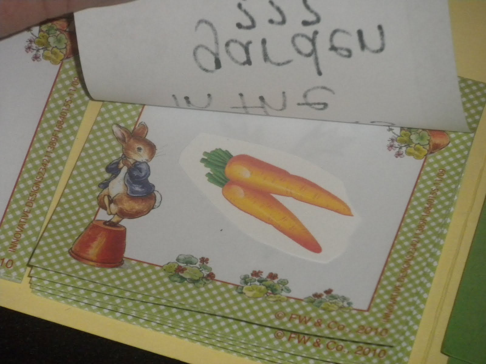 the Story of My World: Rabbit Lapbook