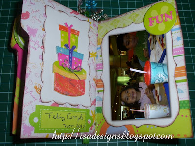 Diseños Isa: Mini álbum folder.