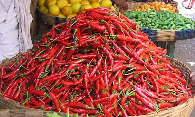 Andhra Chepala Pusulu(Fish in Tamarind Tomato sauce) and Guntur Mirchi ...