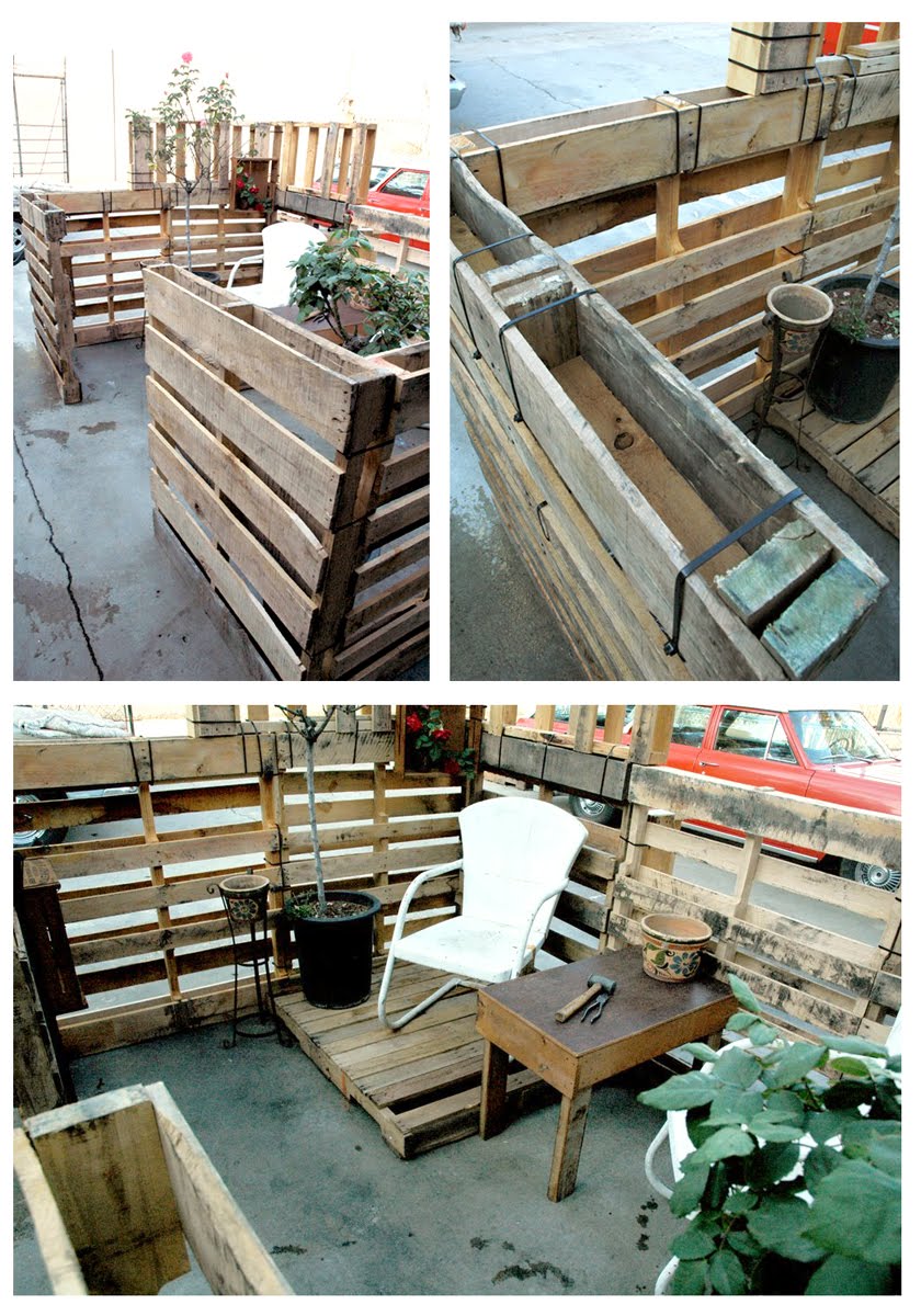 * THE SUPER SECRET CLUBHOUSE: PALLET PATIO
