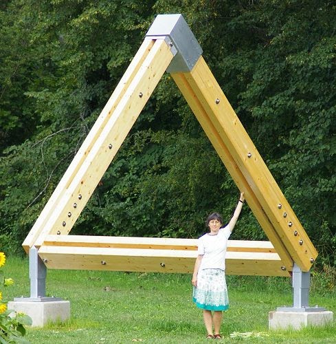 Impossible world site blog: Sculpture of Penrose tribar