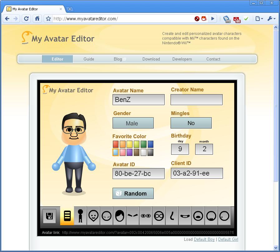 Techie Babbles: How to Extract, Edit & Upload Mii characters for ...