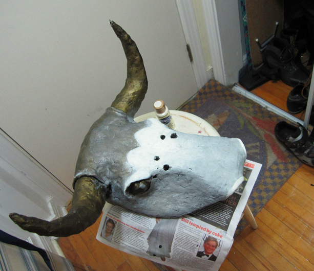 Random Colours: DIY- Minotaur Halloween costume
