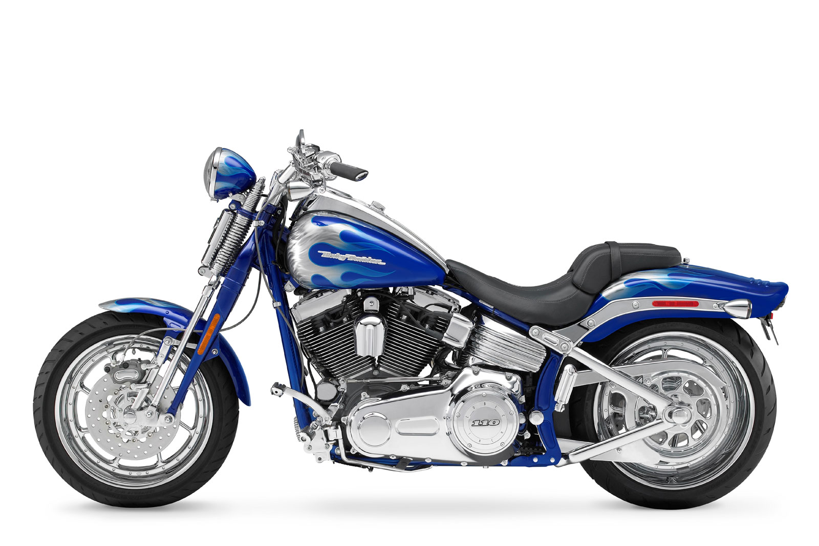 biker excalibur II: Blue Harley