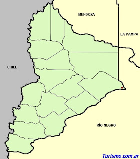 NEUQUEN: UBICACION GEOGRAFICA.
