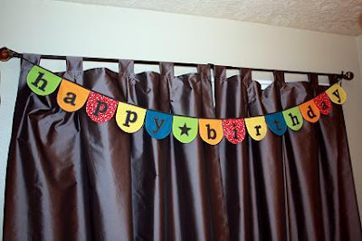 Home Made Originals: Birthday Banner Ideas