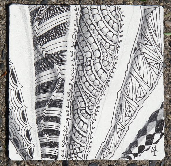 Zentangle: Bordering