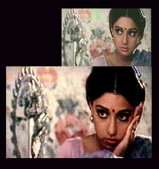 Sridevi: Chaalbaaz (1989): Sridevi award-winning double role