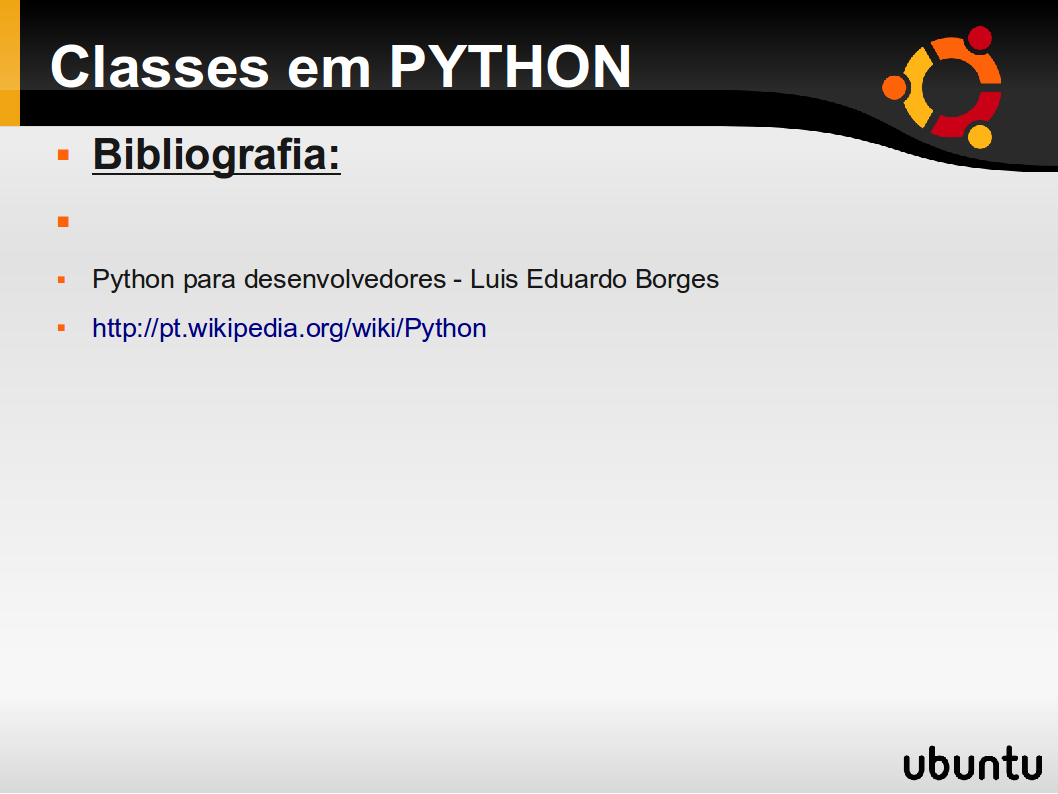 Blender Tutoriais: Classes em PYTHON