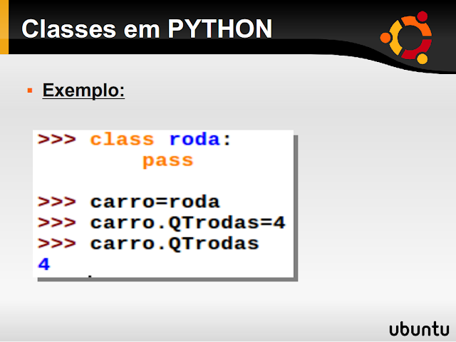 Blender Tutoriais: Classes em PYTHON