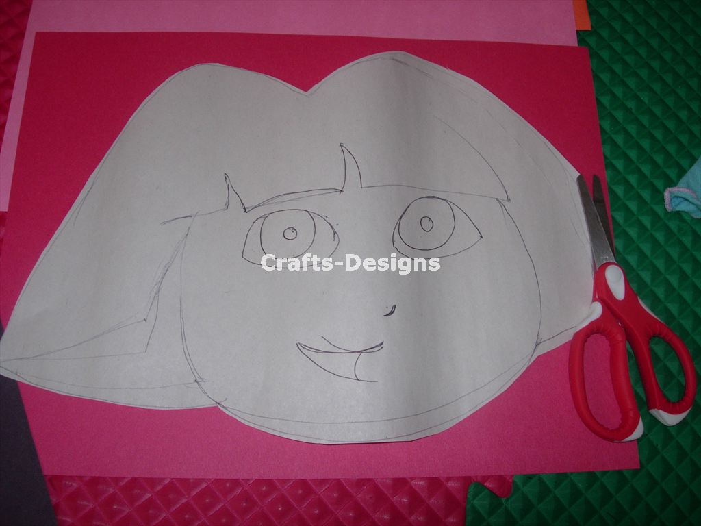 Crafts - Designs: Paper Crafts - Kids Favorite Cartoon Characters