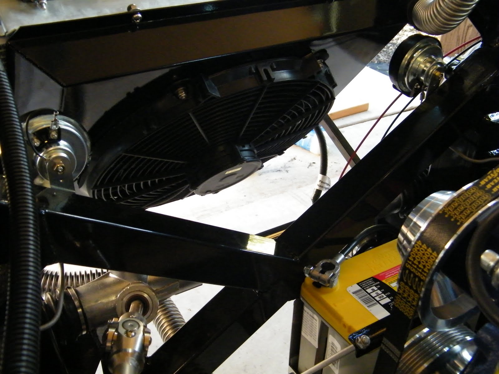 Fraser's FFR Cobra Build: Final Installation of Radiator – 4 Hours