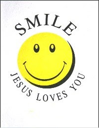 Awkward Moments: Smile! Jesus loves you.