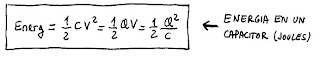 Capacitores: Energía de un capacitor