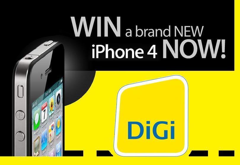 Desire to .....: "Digi iPhone 4 Me"